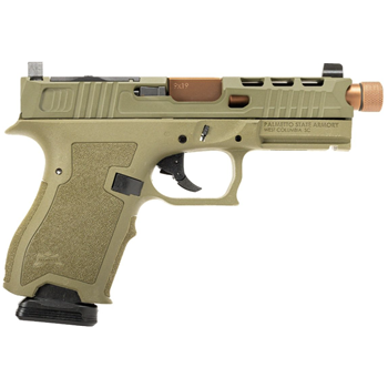 PSA Dagger Compact 9mm Pistol With SWR RMR Slide W/ Copper Threaded ...