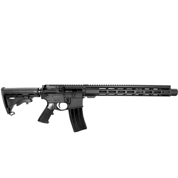 13.7 inch AR-15 5.56 NATO M-LOK Complete Rifle with Flash Can - Pinned ...